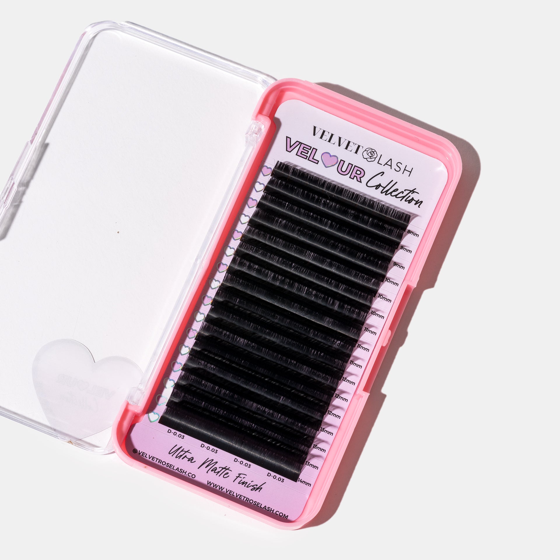 Velour Collection ♡ 0.05mm diameter – Velvet Rose Lash