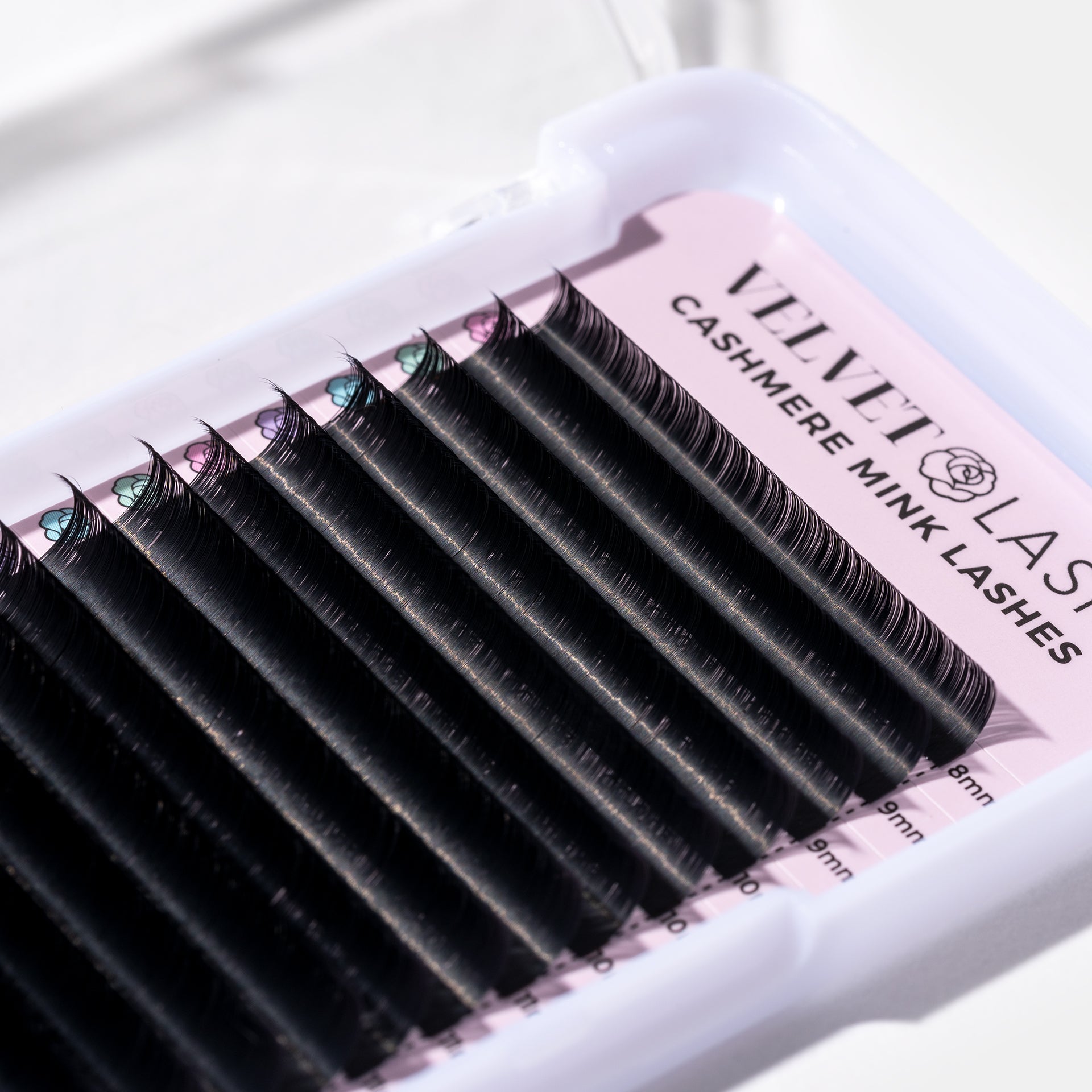 Black Cashmere Lashes - Noir Luxe Collection - 0.05mm diameter – Velvet ...